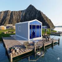 China Bi Level Commercial Container Suite Waterproof Stylish Modular Container Homes for sale
