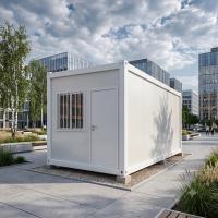 China Galvanized Skeleton Commercial Building Container House Detachable for sale
