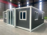 China Heavy Duty Expandable Container Site Office / Labor Cabin Color Customized for sale