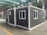 China Heavy Duty Expandable Container Site Office / Labor Cabin Color Customized for sale