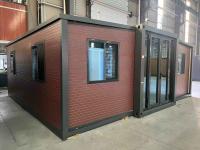 China Expandable Mobile Home House 20 sqm 38.2 sqm Folding Container for Agricultural Seasonal Housing for sale
