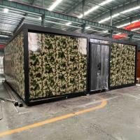 China Expandable Container Emergency Shelter Earthquake Resistant Expandable Prefab Homes for sale
