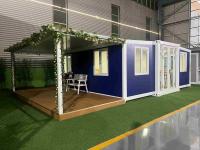 China Space Saving Expandable Modular House 20m2 38m2 Compact Workspace Mobile Prefab House for sale