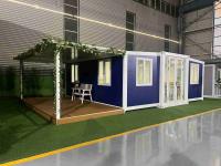 China Space Saving Expandable Modular House 20m2 38m2 Compact Workspace Mobile Prefab House for sale