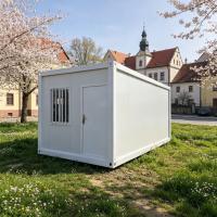 China Modern Prefabricated Modular Container House Fireproof With Steel Security Windows for sale