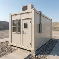 China 20ft Detachable Flat Pack Container House , Heavy Duty Construction Worker Dormitory for sale