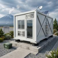 China Anti Seismic Flat Pack Container House Earthquake Resistant Flat Pack Modular Homes for sale