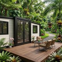 China 30FT Expandable Container House 58.3m² Luxury Eco Resort Glamping for High ROI Airbnb for sale
