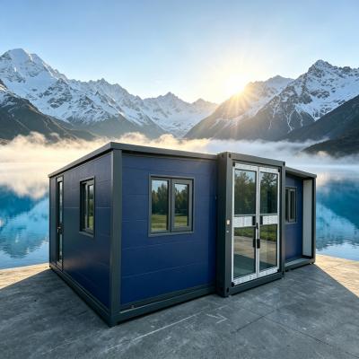 China Waterproof Expandable Container House for Mountain Lake Scenic Area Living for sale