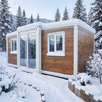 China 10FT Expandable Off-Grid Cabin – Insulated Modular Retreats for Canada for sale