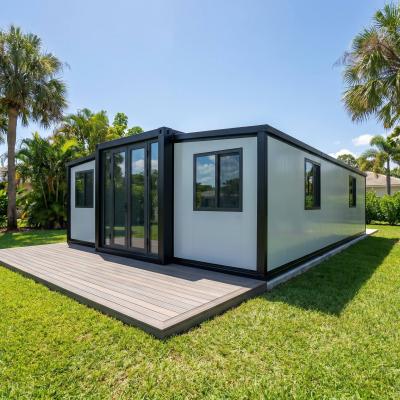 China 30FT Eco-Minimalist Expandable Container House – Smooth Panel Edition for sale