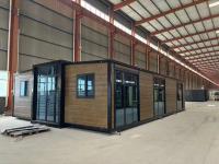 China 30FT Luxury Jungle Villa Expandable Container House – Panoramic Glass Edition for sale