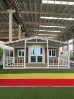 China 20FT Resort Cabin Expandable Container House – Pitched Roof & Porch Edition for sale