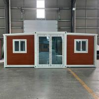 China Premium 20ft Expandable Container House - Natural Wood Finish for sale