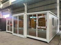 China Luxury 20ft Expandable Container House - Panoramic Mirrored Glass for sale