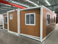 China 20ft Expandable Prefab Cabin for Eco-Resorts & Retreats - Natural Wood Aesthetics for sale