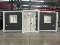 China 20ft Expandable Container House for Rural Guest Houses - Classic Grid Windows for sale