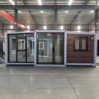 China 20ft Expandable Container House for Brazil Eco-Resorts - Modern Wood & Black Finish for sale
