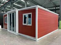 China 20ft Expandable Container House for Argentina Vineyards - Vibrant Crimson Edition for sale