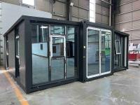 China 20ft Expandable Container House for Chile Mountain Retreats - Luxury Charcoal for sale