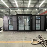 China 20ft Expandable Container House for Australian Backyard Offices - Modern Dark Grey for sale