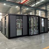 China 20ft Expandable Container House for California ADUs - Urban Brick Texture for sale