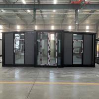 China 20ft Expandable Container House for California ADUs - Urban Brick Texture for sale