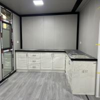 China 20ft Expandable Container House for California ADUs - Urban Brick Texture for sale