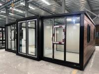 China 20ft Expandable Container House for Florida Vacation Rentals - Tropical Wood & Glass for sale