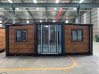 China 20ft Expandable Container House for New Zealand Garden Studios - Light Timber Finish for sale