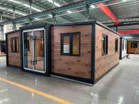 China 20ft Expandable Container House for Canadian Woodland Retreats - Rich Timber Finish for sale