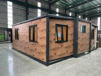 China 20ft Expandable Container House for Canadian Woodland Retreats - Rich Timber Finish for sale