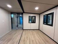 China 20ft Expandable Container House for Canadian Woodland Retreats - Rich Timber Finish for sale