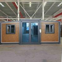 China 20ft Expandable Container House for European Backyard Studios - Sloped Roof Design for sale