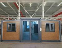 China 20ft Expandable Container House for European Backyard Studios - Sloped Roof Design for sale