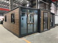 China 20ft Expandable Container House for New Zealand Off-Grid Cabins - Hybrid Security Design for sale