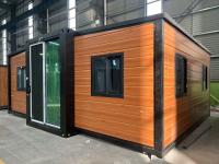China 20ft Expandable Container House for California Premium ADUs - Smooth Amber Finish for sale