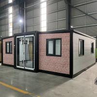 China 20ft Expandable Container House for Australian Granny Flats - Urban Brick Texture for sale