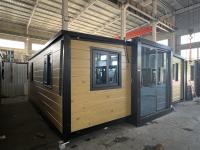 China 20ft Expandable Container House for California ADUs - Blonde Timber Finish for sale