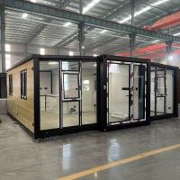 China 20ft Expandable Container House for Scenic Eco-Resorts - Panoramic Glass Facade for sale