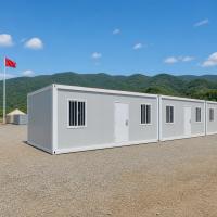 China Fireproof Insulated Detachable Container House 3x6m Heavy Caliber Steel Modular Office for sale