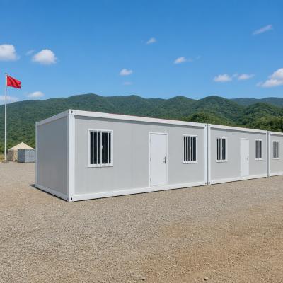 China Fireproof Insulated Detachable Container House 3x6m Heavy Caliber Steel Modular Office for sale