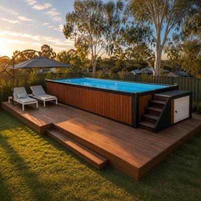 China Premium Fully-Assembled Shipping Container Pools | Factory Direct for sale