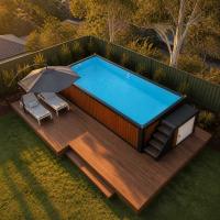 China Premium Fully-Assembled Shipping Container Pools | Factory Direct for sale