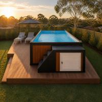 China Premium Fully-Assembled Shipping Container Pools | Factory Direct for sale