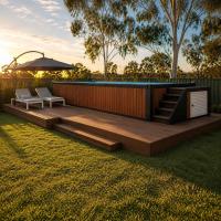 China Premium Fully-Assembled Shipping Container Pools | Factory Direct for sale
