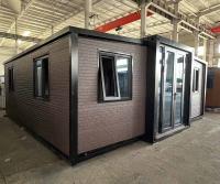 China 20ft Expandable Container House for German Suburban Annexes - Urban Brick Texture for sale