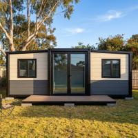 China 20ft Expandable Container House for Swedish Eco-Cabins - Two-Tone Minimalist for sale
