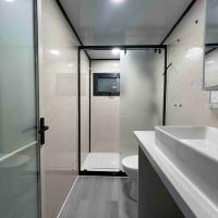 China 20ft Expandable Container House for Swedish Eco-Cabins - Two-Tone Minimalist for sale