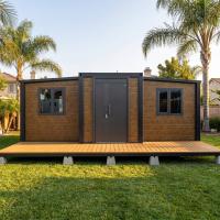 China 20ft Expandable Container House for Swiss Alpine Retreats - Secure Timber Edition for sale